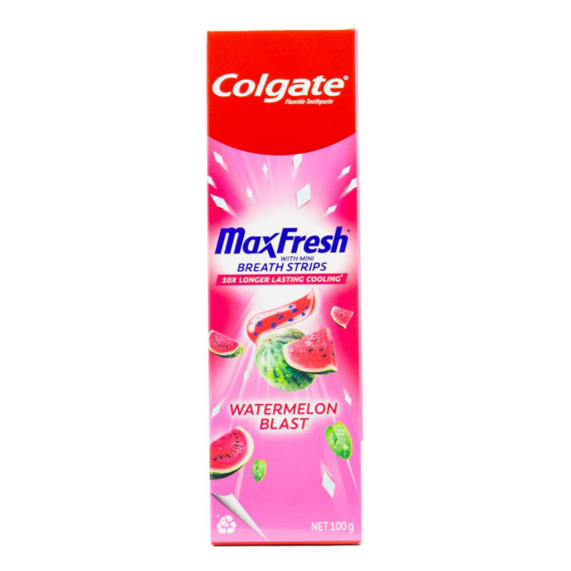 Colgate Toothpaste Max Fresh Watermelon Blast 100g – JWN Shop