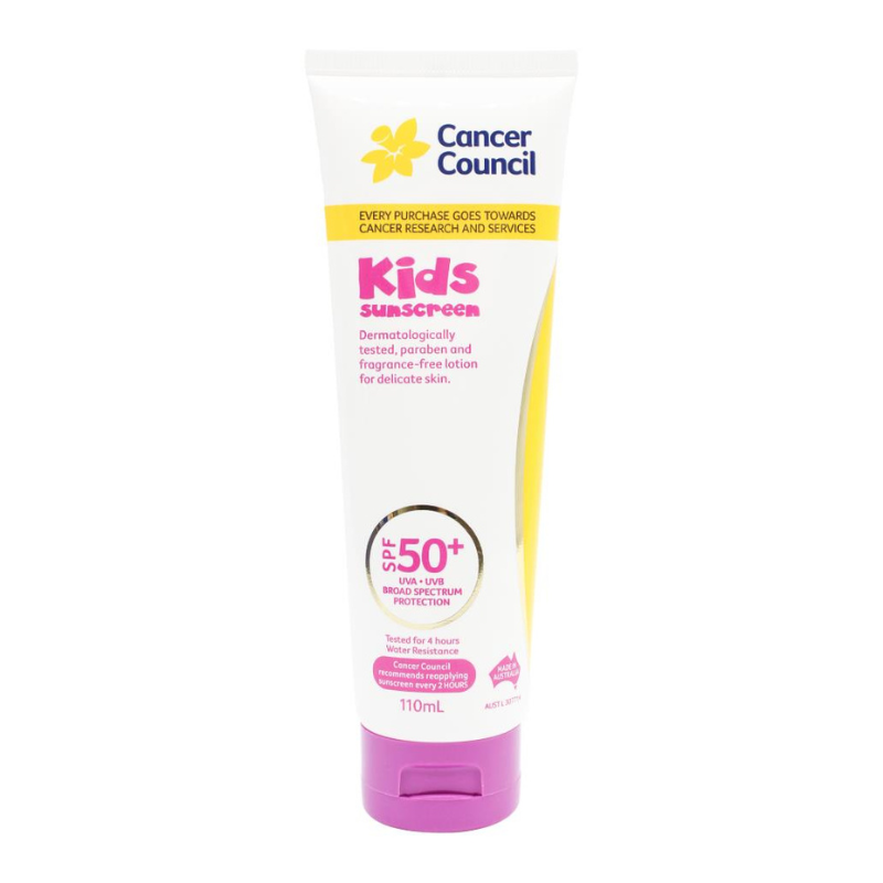Purchase Cancer Council Kids Sunscreen Spf 50+ 110ml Online | JWN Shop