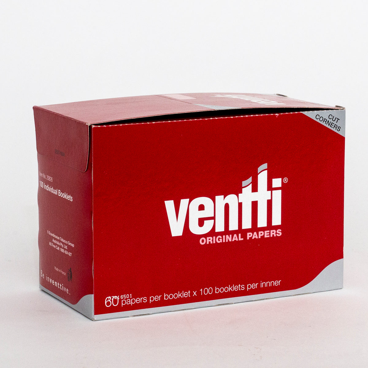 Ventti Original Papers Box Of 100 x 60 = 6000 Papers – JWN Shop